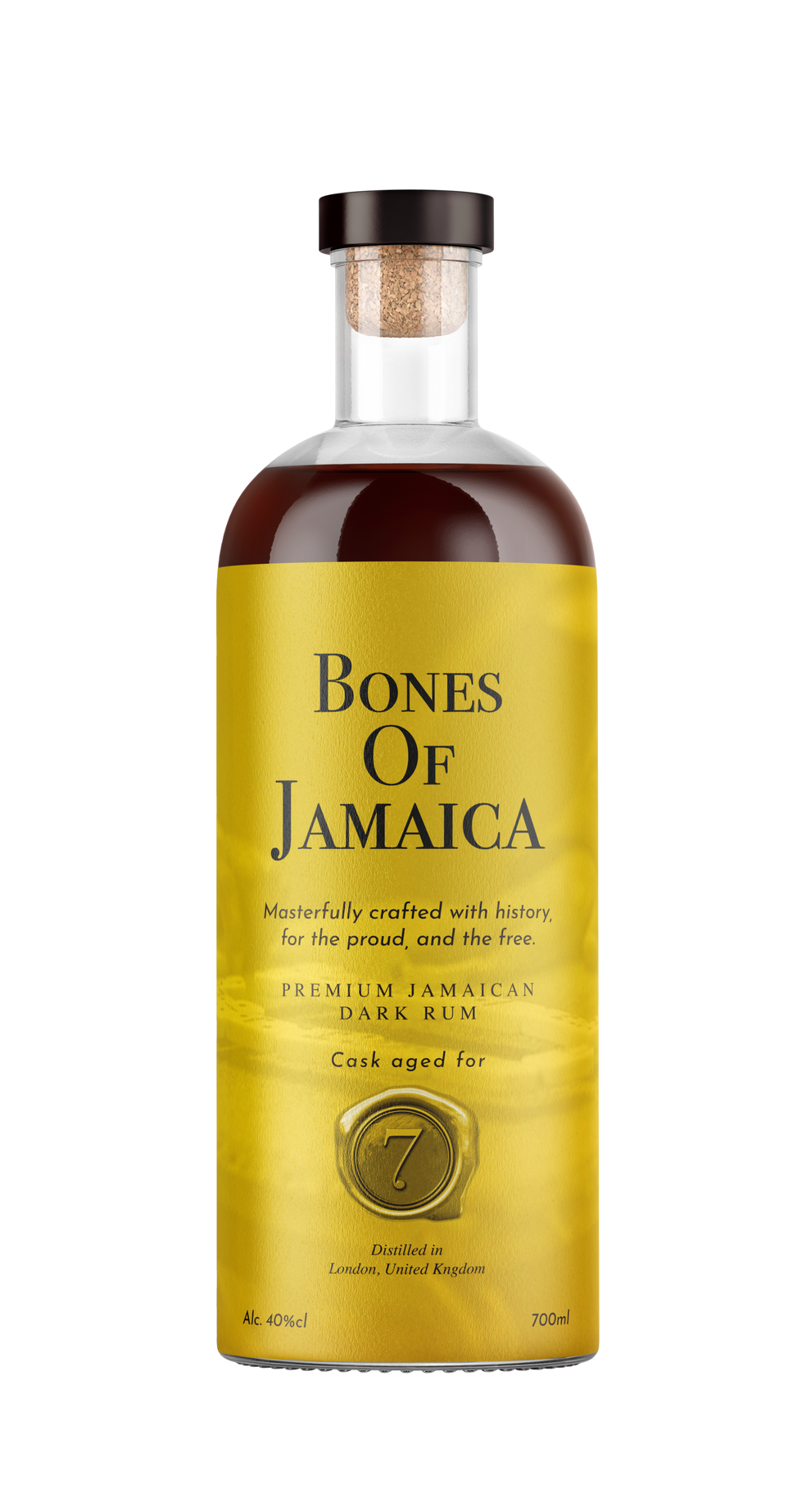Premium Jamaican Dark Rum - Barrel aged for 7 years – Bones Of Jamaica